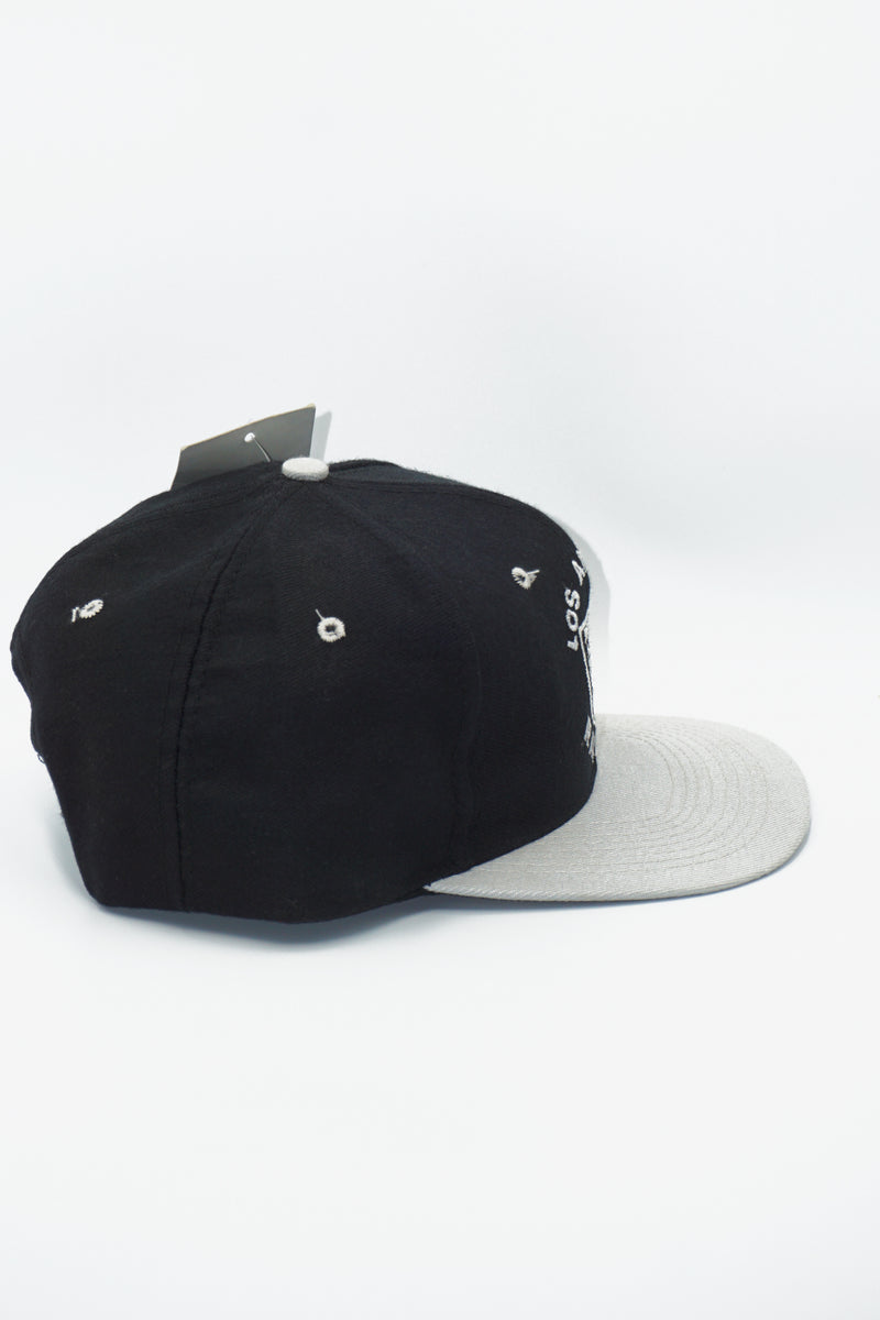 Vintage Los Angeles Raiders AJD 2-tone Black New With Tag WOOL ...